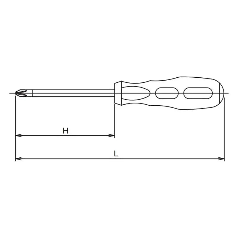 Screwdriver PH2 Length 210mm – Ko-ken USA