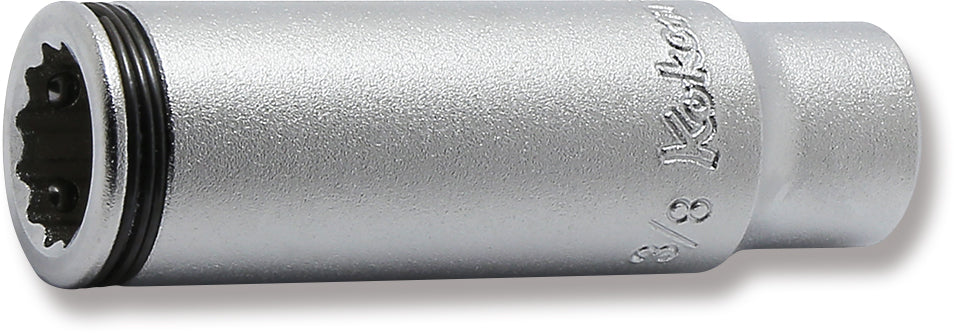 1/4" Sq. Drive 12-Point SAE Deep Nut Grip Socket in 3/8 – Ko-ken USA