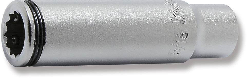1/4" Sq. Drive 12-Point SAE Deep Nut Grip Socket in 5/16 – Ko-ken USA