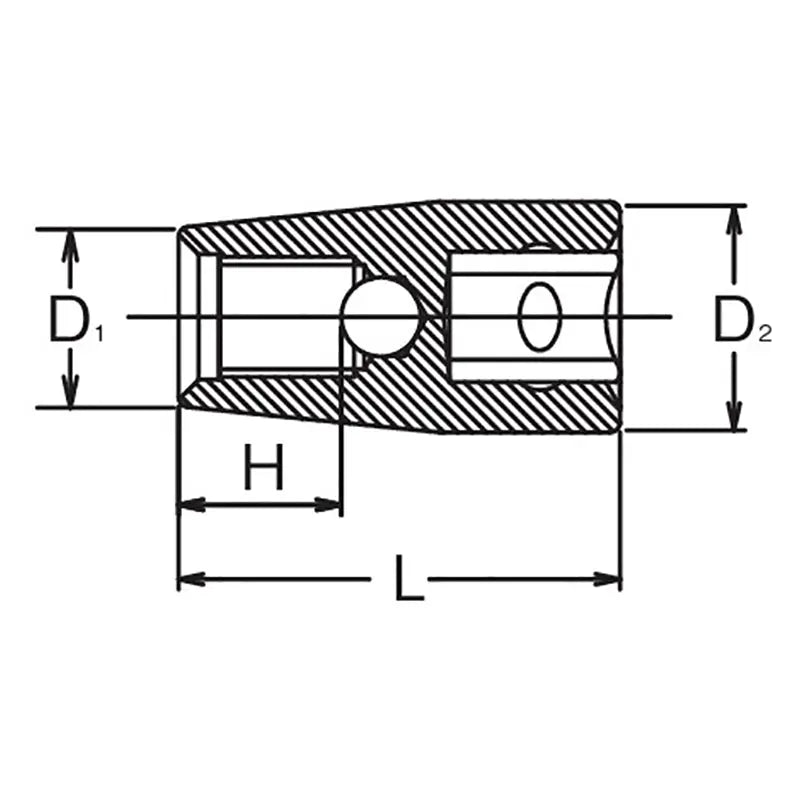 1/2 Sq. Dr. Stud Bolt Setter 1/4 X 28UNF Length 37mm – Ko-ken USA