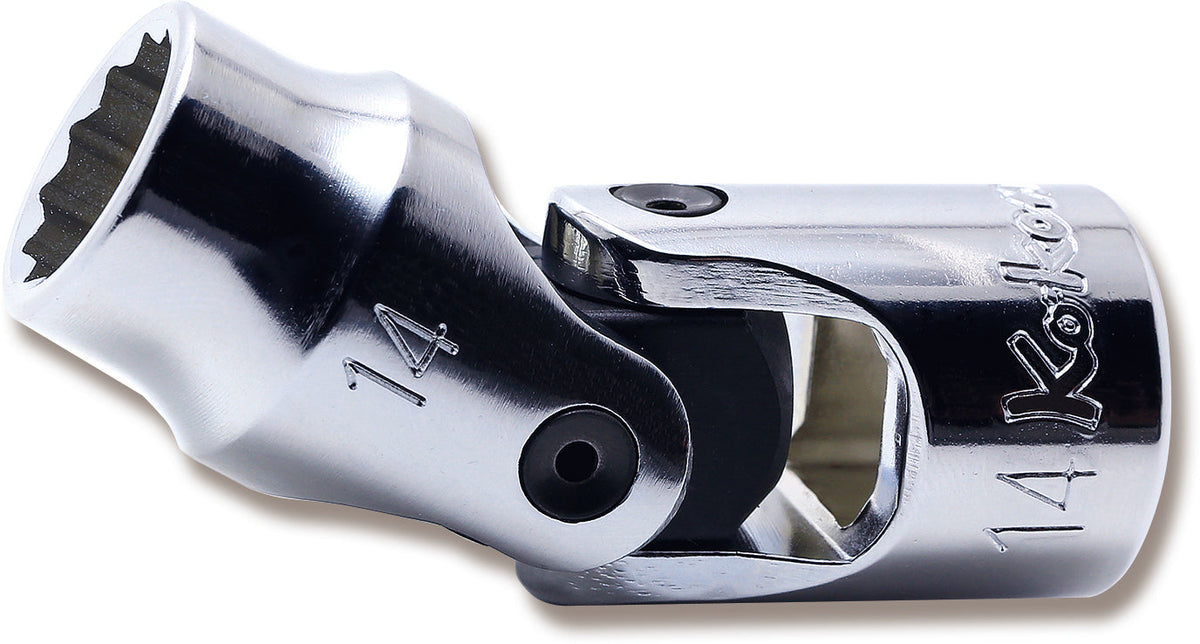 1/2 Sq. Dr. Universal Socket 14mm 12 point Length 66mm – Ko-ken USA