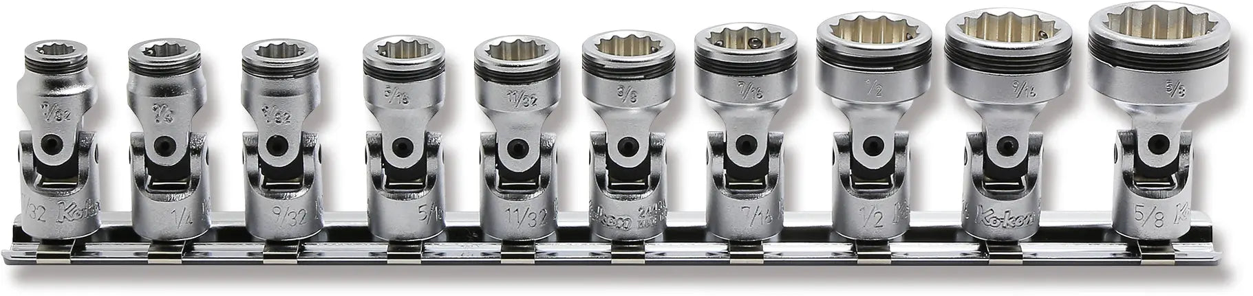 1/4" Sq. Drive SAE Universal 12-Point NUT GRIP® Socket Set – Ko-ken USA