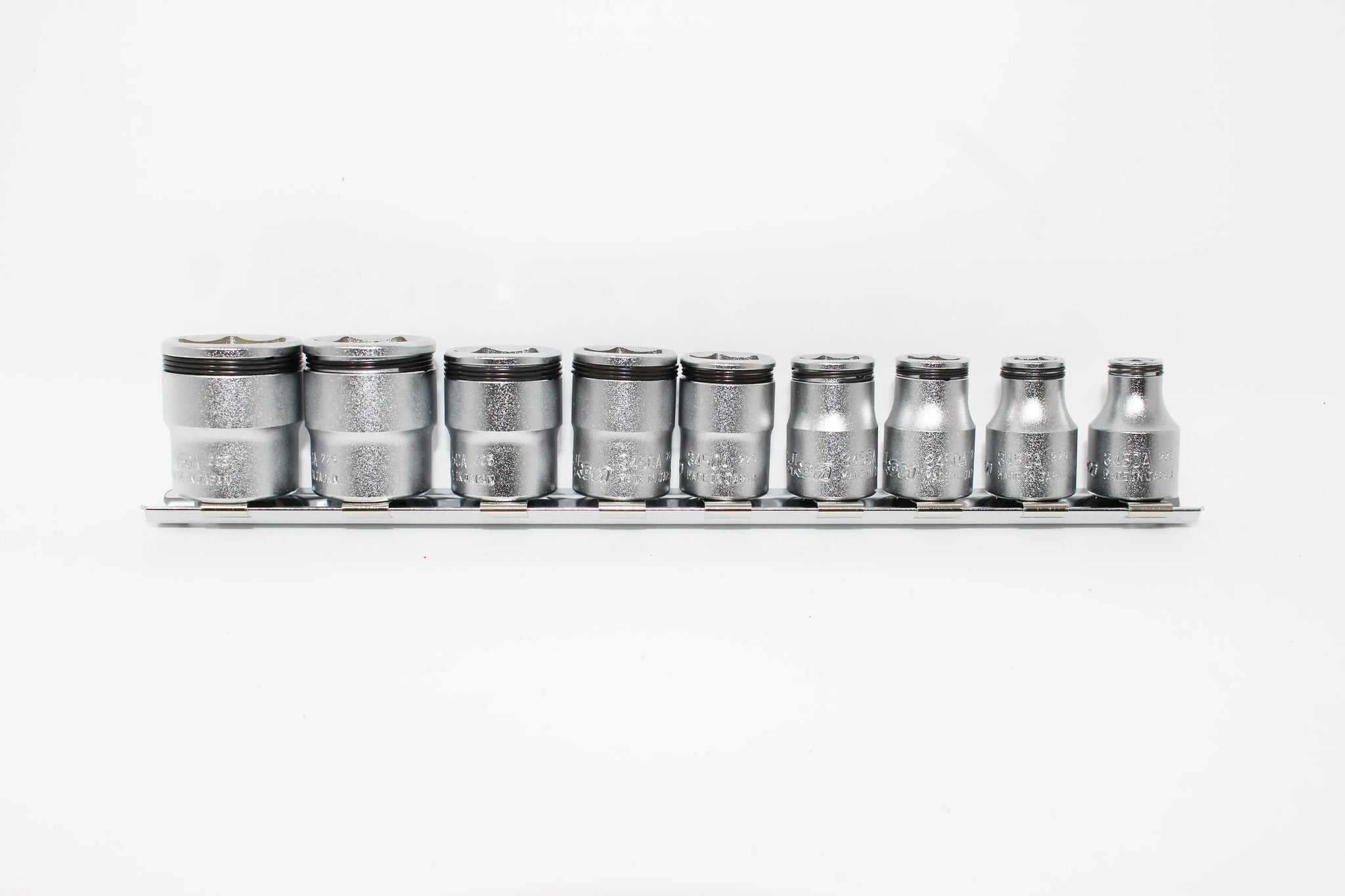 3/8 Sq. Dr. Nut-Grip, SAE, Socket Set - 9 pieces - Ko-ken USA