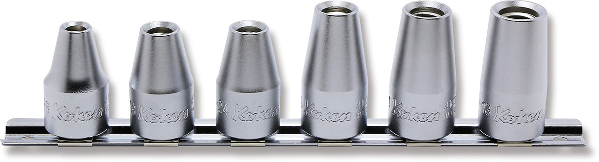 1/2 Sq. Dr. Stud Bolt Setter 6 Piece Set, 1/4 - 1/2 – Ko-ken USA