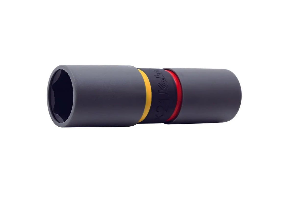 Wheel Nut Socket Set 19 x 21mm Double Ended Color coded 2 pieces – Ko ...