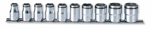 1/2 Sq. Dr. Socket set 10-22mm Nut Grip 300mm 10 pieces – Ko-ken USA